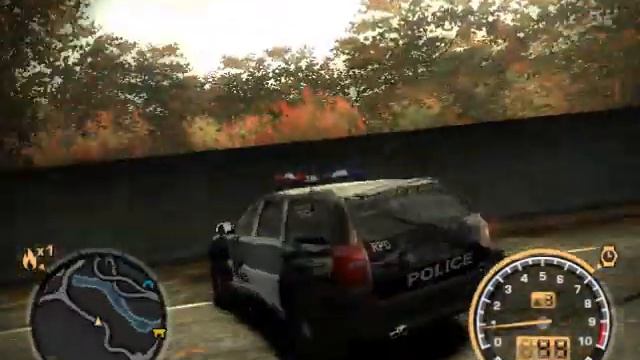 Need For Speed: Most Wanted: Driving the Police SUV (Heat x3 SUV Light ...