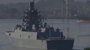 ⚡️⚡️Носитель гиперзвуковых ракет «Циркон» фрегат «Адмирал Горшков» прибыл к берегам США.