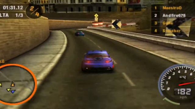 Need for speed Most wanted PSP - Blacklist (Lou Park) parte 1 ...