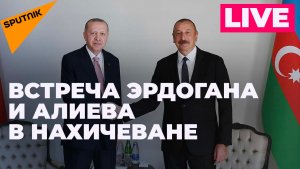 Ильхам Алиев и Реджеп Эрдоган проводят переговоры в Нахичеване