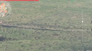 Район Клещеевки. Подрыв М113 на противотанковой мине