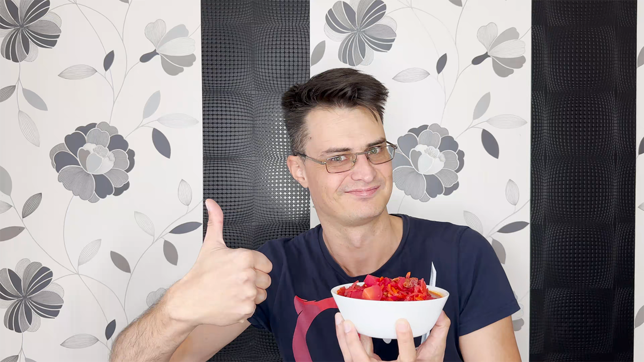 Красный БОРЩ - настоящий рецепт вкусного борща за 30 минут!