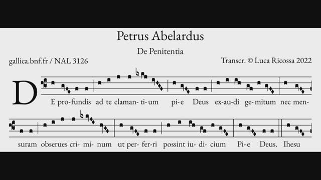 De profundis ad te clamantium