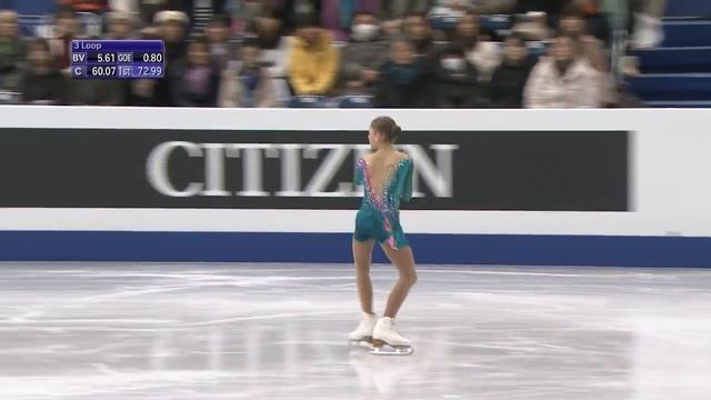 Alena KOSTORNAIA RUS - ISU JGP Final -FS - Nagoya 2017