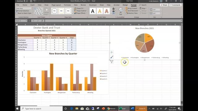 Excel Module 4 Project 1 Dexter Bank and Trust – смотреть онлайн видео от Мастер Эксель для ...
