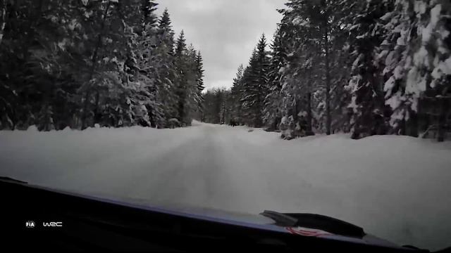 WRC - Rally Sweden2018_ Shakedown Onboard Neuville