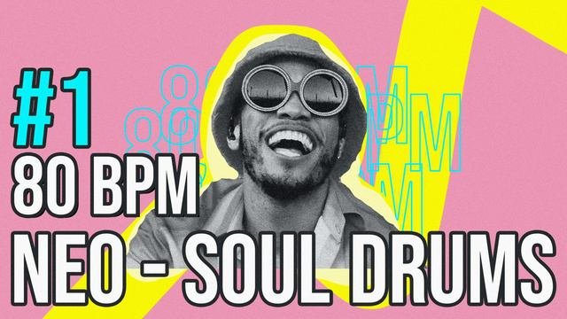 80 BPM Neo Soul Drum Track