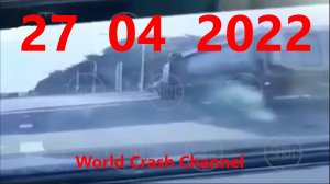 Подборки  Аварии и ДТП  27 04 22  ( Апрель 2022 )