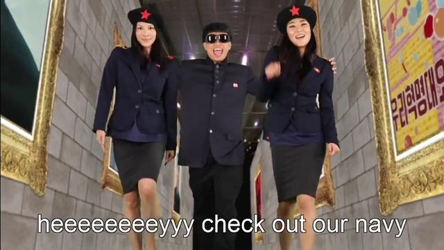 Kim Jong style (WITH LYRICS) - Kim Jong gangnam style parody - смотреть ...