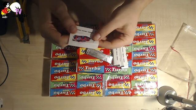 Bubble TV Выпуск № 14 - жевательная резинка Turbo Fast  (2014- Китай) - подделка и имитация