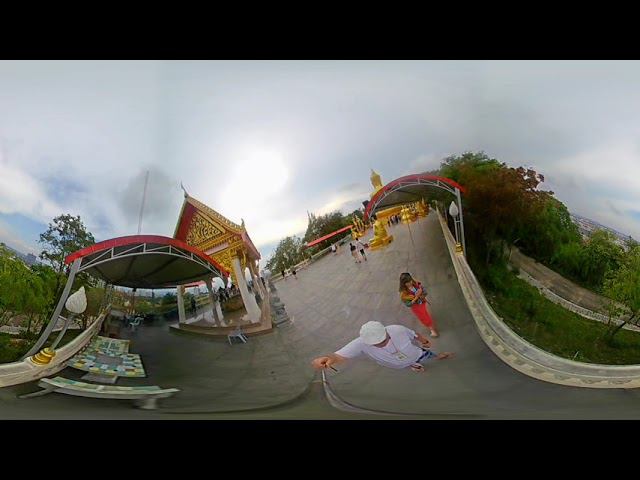 360° Видео Паттайя Май 2018 на экскурсии  (храм будды 2)