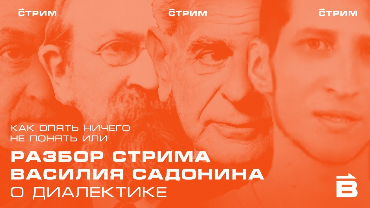 Василий Садонин о диалектике или как опять ничего не понять