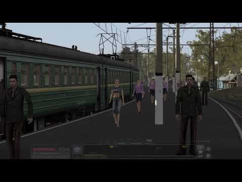 Train simulator classic Новомосковск Эр1-146 с поездом Урванка-Маклец-Бобрик Донской