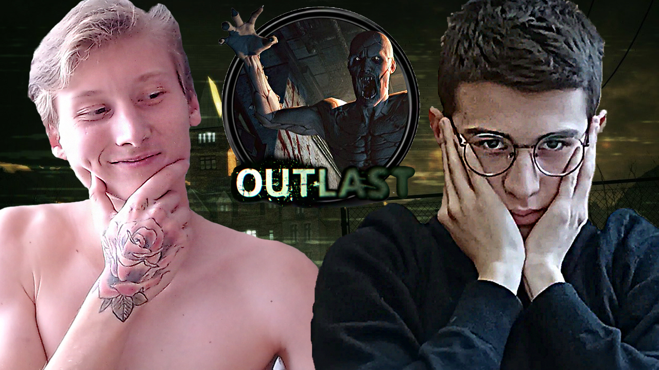 БРАТ ВПЕРВЫЕ ИГРАЕТ В OUTLAST НА ПСИХЕ!