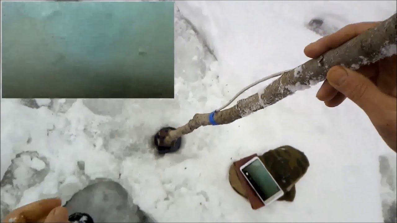 Приспособление для подводной видео-съёмки экшн камерой с выводом изображения на смартфон