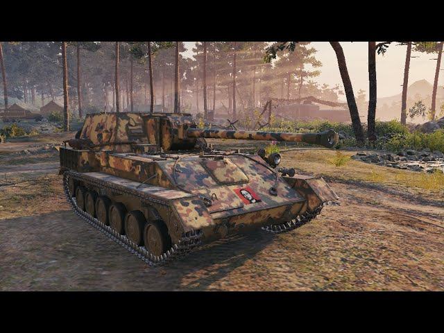 Бой на СУ-85Б, активный свет, карта Студзянки