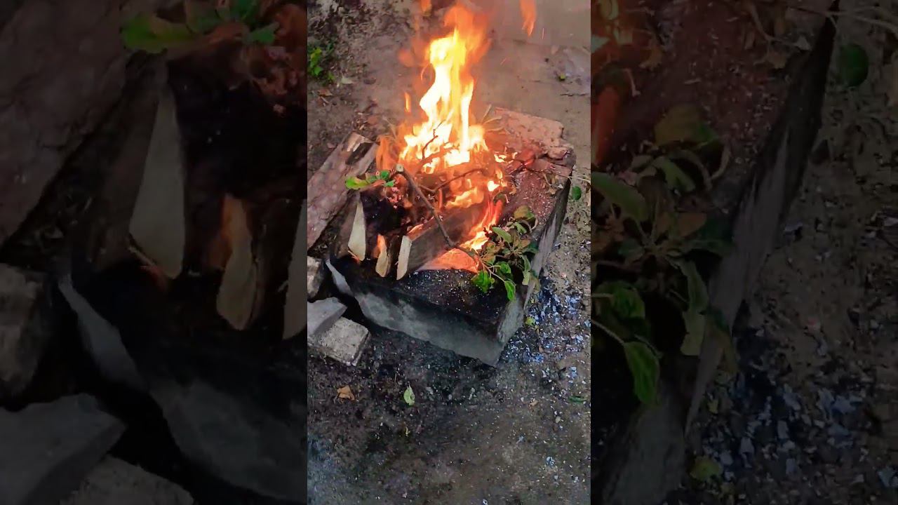 Костёр#природа #лето