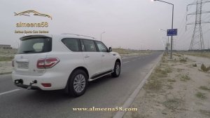 تجربة نيسان باترول 400 حصان تيتانيوم 2017  بالشوارع والحلبة مع الاسعار