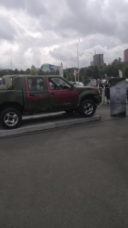 Выставка трофейной техники стран НАТО в Кемерово