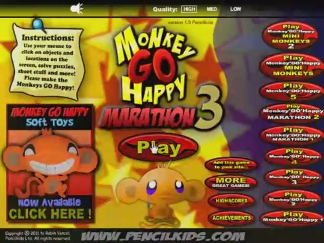 Monkey GO Happy Marathon 3