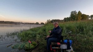 Рыбалка с ночевкой. На водохранилище с фидером.