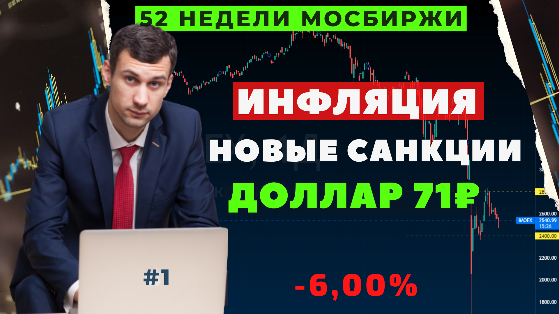 Новые санкции,  Рост инфляции в мире,  Падение доллара, Снижение ставки ЦБ РФ до 17%, Покупка валюты