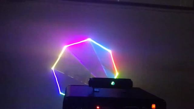 1000mW RGB Full Color Laser Light Show Projector Graphic Laser Shows ...