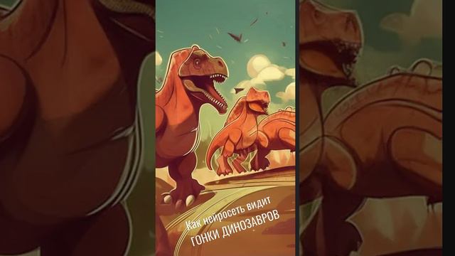 Как нейросеть видит игру Кто быстрее? Гонки динозавров