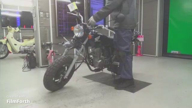 Мотоцикл naked bike нэйкед Honda APE 50 рама AC16 minibike мини-байк гв 2007 пробег 1 951 км черный