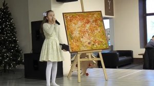 Самый юный участник финала конкурса "Давай творить вместе"