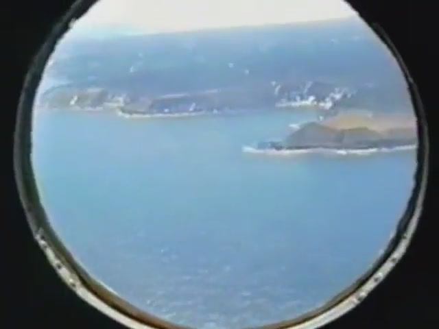 На вертолёте из Буревестника (Итуруп) на Кунашир (Южно-Курильск) апрель 1997 г