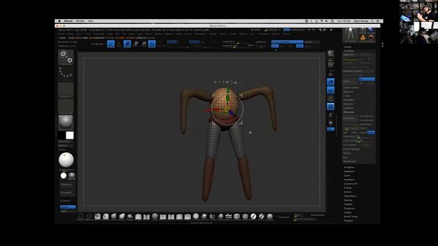 ZBrush -  Early Beginner Walkthrough - Part 10