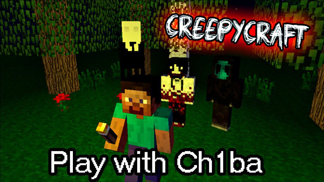 Play with Ch1ba - Мини Хоррор - CreepyCraft - Ужасные кубики