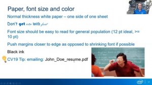 Intel Presentation "How to Get Hired in the Tech Industry"