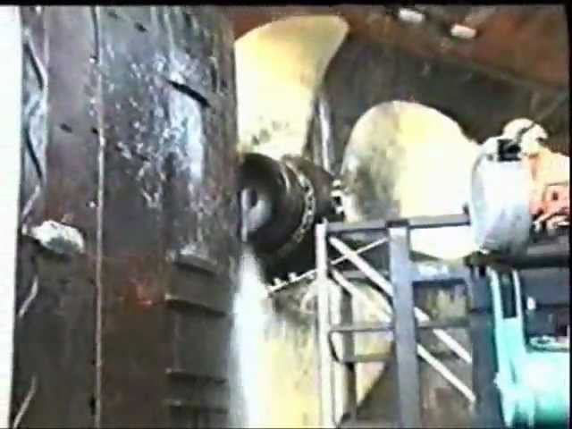 Подготовка морских судов под покраску