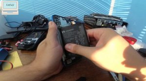 Смартфон Honor 9X (STK-LX1) / замена LCD экрана с помощью жестких дисков