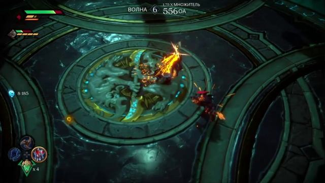 PS4 DarkSiders Genesis Арена 2 Огненные Бойцы Прохождение