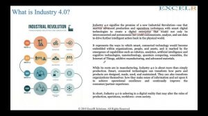 "Industrial Revolution" : What is IR 4.0 ? | Applications Of IR |Industrial Revolution(2019)-ExcelR