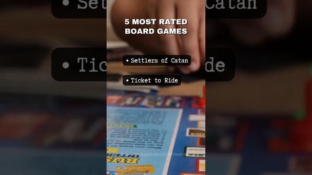 5 MOST RATED Board Games