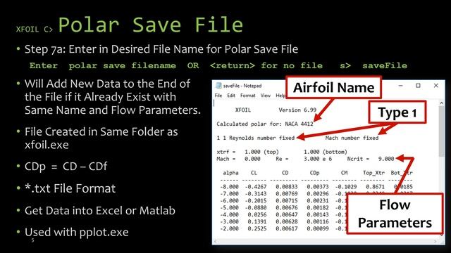 XFOIL's Polar Save and Polar Dump Files (Part 1 - An Introduction ...