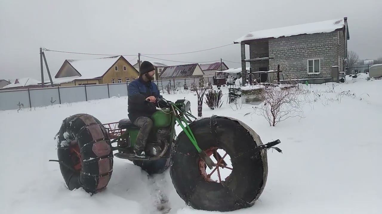 Каракат на колесах от самолета "Кракин"
