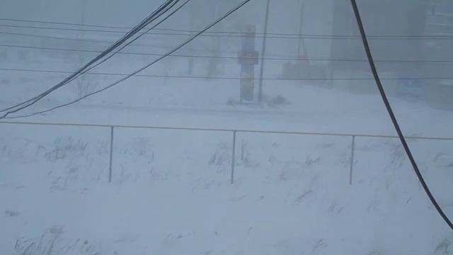 Снегопад на Южном Урале 25 апреля 2014 г.