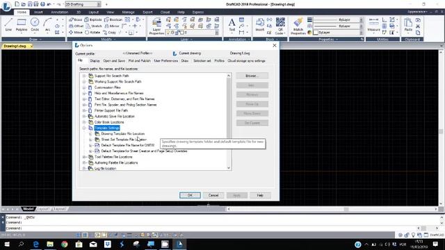 Como criar e configurar um ficheiro-modelo no DRAFTCAD Software CAD compatível com o formato ...