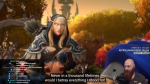 Xeno Gets Confused By The Sylvanas Cinematic - 0 Context Reaction KEKW