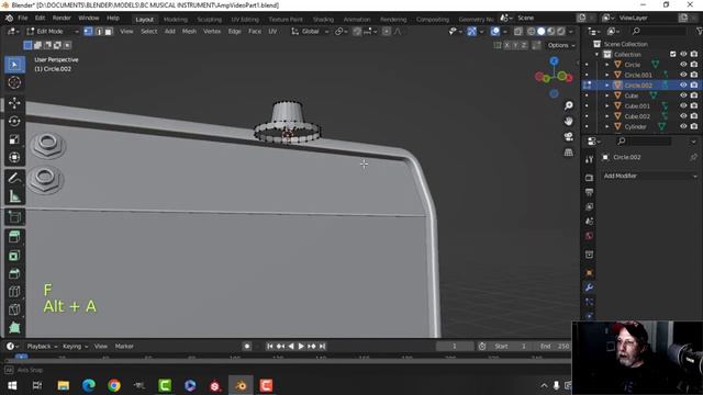 BLENDER CHALLENGE_ MUSICAL INSTRUMENT (AMPLIFIER PART 1)