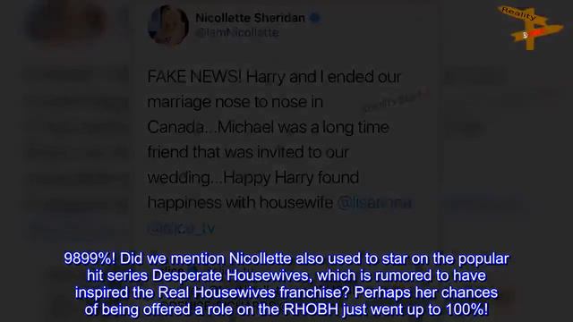Nicollette Sheridan Fires Back at RHOBH’s Lisa Rinna for Saying She ...