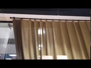 Пошив штор на заказ для кофе кафе от Garcia Design