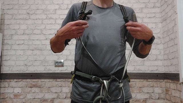 Обвязываемся стропой.
