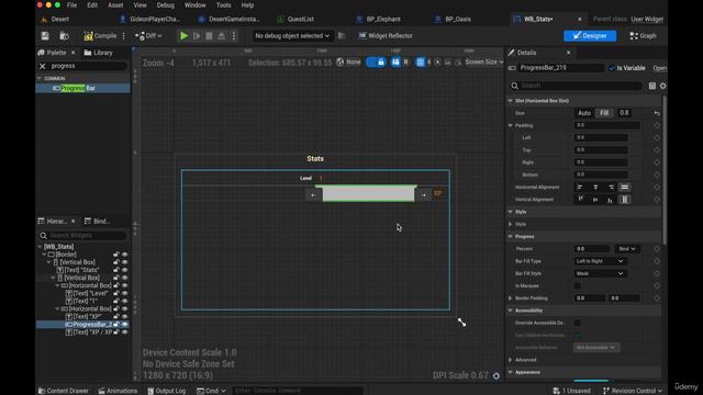 Unreal Engine 5-Blueprints-инвентарь,квесты и характеристики персонажей-#5