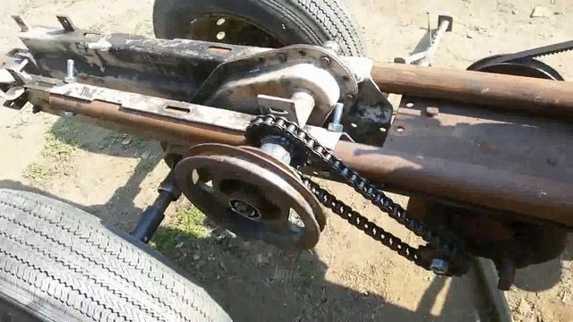ПОМОЩНИК из металлолома! Часть 1. Трансмиссия